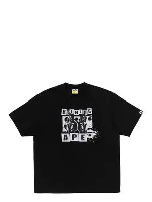 A BATHING APE Graphic-print T-shirt - Black