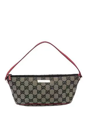 Gucci Gg Canvas Boat Shoulder Bag - Neutrals