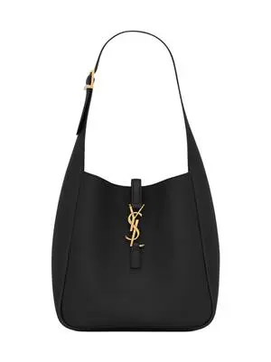 Saint Laurent Saint Laurent Le 5 À 7 Small Grained Leather Shoulder Bag Black