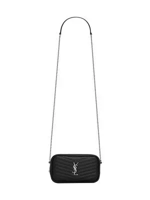 Saint Laurent Mini Lou Camera Bag - Black