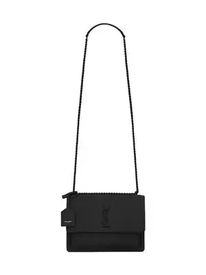 Saint Laurent Medium Sunset Bag - Black