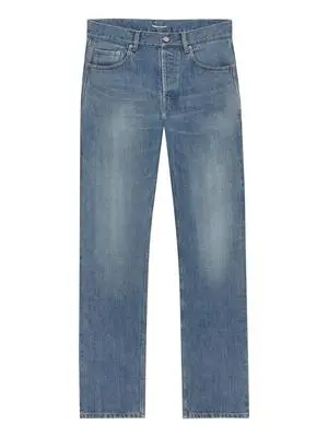 Saint Laurent Mick Long Jeans - Norvegian Blue