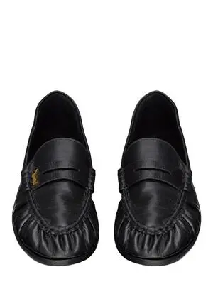 Saint Laurent Le Loafer Supple Eel - Black