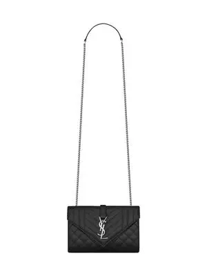 Saint Laurent Envelope Small Bag - Black