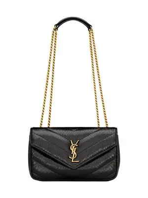 SAINT LAURENT Saint Laurent Loulou Small Matelassé Bag