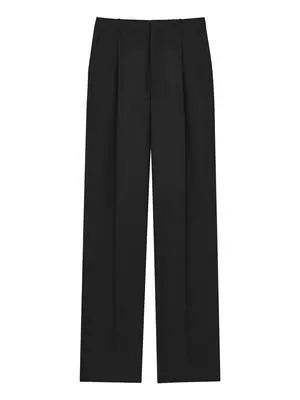 Saint Laurent Wool Pants - Noir