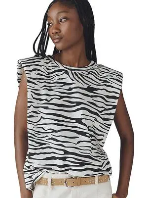 Endless Rose Print Top - Zebra