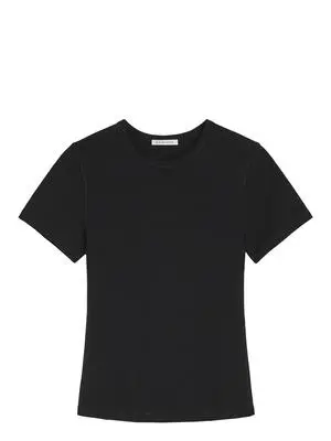 BY MALENE BIRGER Alicia Organic Cotton T-shirt - Black