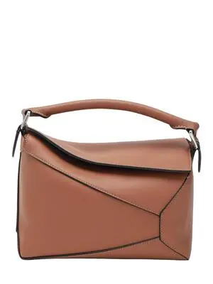 Loewe Small Puzzle Edge Bag - Brown
