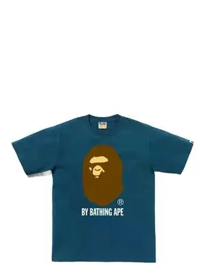 A BATHING APE Logo-print T-shirt - Blue