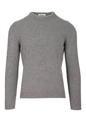 AL DUCA D’AOSTA 1902 Ribbed Trim Jumper - Grey