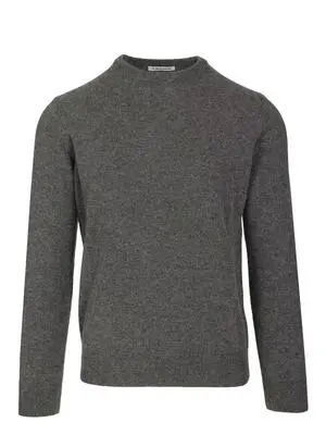AL DUCA D’AOSTA 1902 Cashmere Crew-neck Sweatshirt - Grey