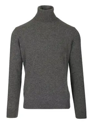 AL DUCA D’AOSTA 1902 Ribbed-trim Sweater - Grey