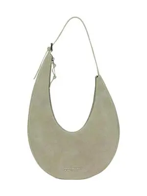 Karl Lagerfeld Suede Shoulder Bag - Green