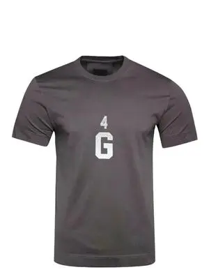 Givenchy Slim Fit Graphic T-shirt - Grey