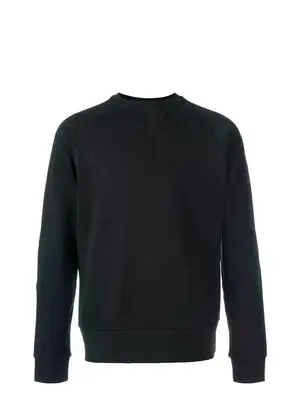 Y3 Back Logo Print Sweatshirt - Black