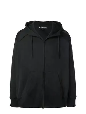 Y3 Yohji Skull Zipped Hoodie - Black