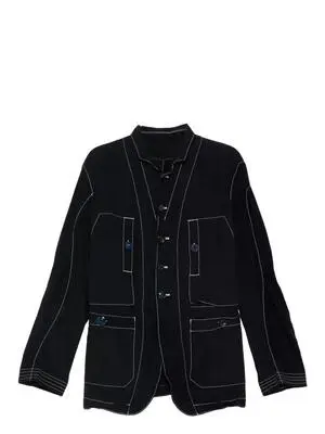 Undercover Contrast Stitch Jacket - Blue