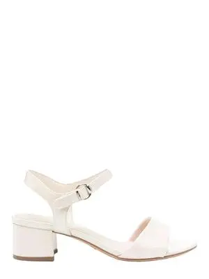 TAMARIS Buckle-fastening Leather Sandals - Neutrals
