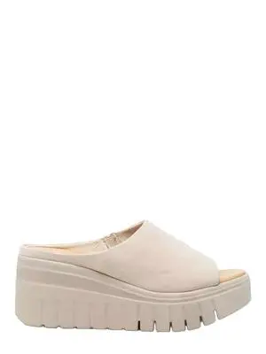 TAMARIS Wedge-heel Slip-on Sandals - Neutrals