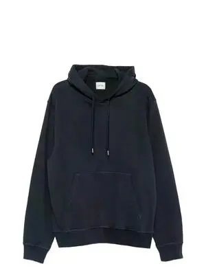 ARTE ANTWERP Graphic Print Drawstring Hoodie - Blue