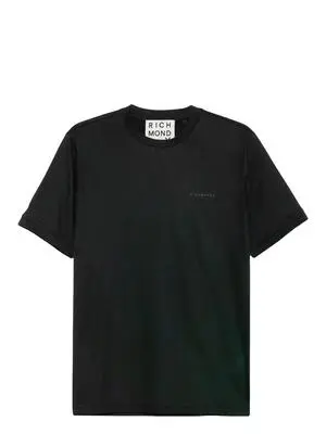 John Richmond Logo-detail T-shirt - Black