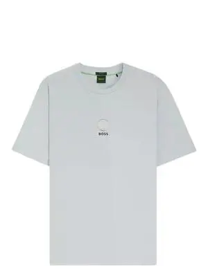BOSS Logo-print T-shirt - Blue