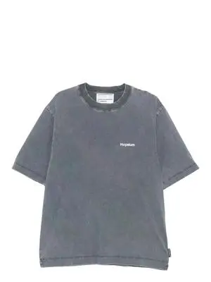 HOPEIUM Graphic-print Logo-print T-shirt - Grey
