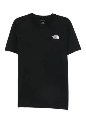 The North Face Logo-print Short-sleeves T-shirt - Black