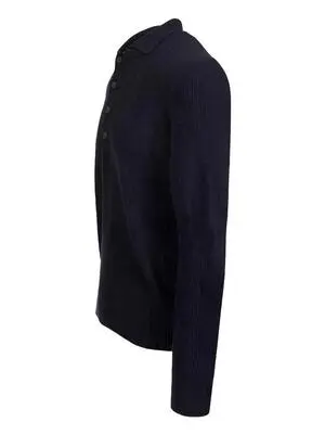AL DUCA D’AOSTA 1902 Al Duca D’Aosta 1902 Ribbed Knit Polo Sweater