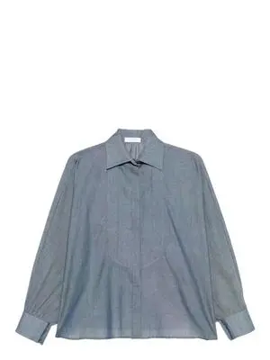 Fedeli Serra Cotton Shirt - Blue