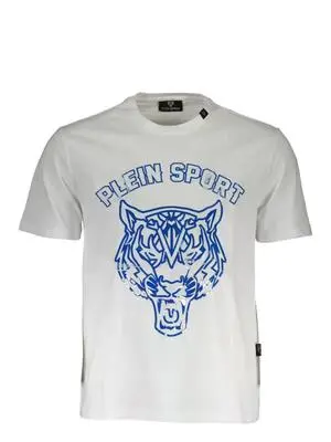 PLEIN SPORT Graphic-print T-shirt - White