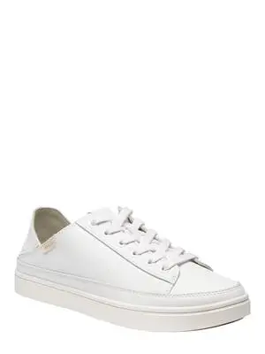 Sanuk Sanuk Tydal Lace Up Sneaker White Leather
