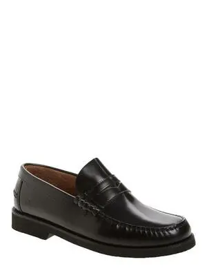 FLUCHOS Stamford Penny Loafer - Black