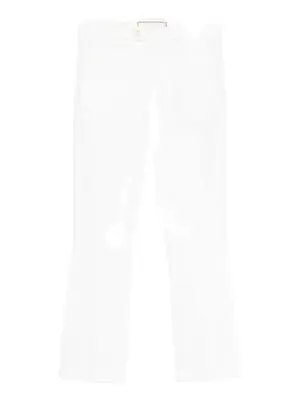 BONHEUR Capri Cropped Trousers - White