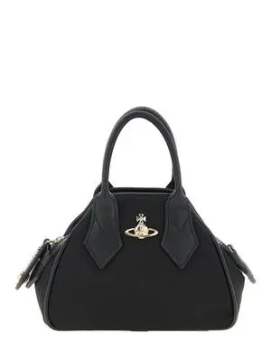 VIVIENNE WESTWOOD Yasmine Mini Handbag In Viscose - Black