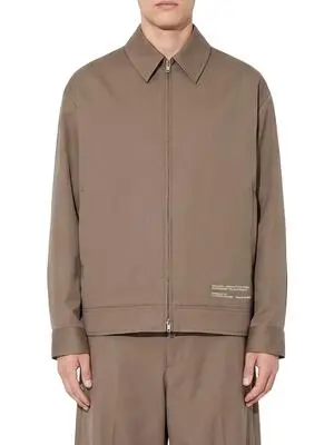GOLDEN GOOSE Golden Goose Wool & Cotton Blend Shirt Jacket