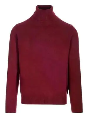 AL DUCA D’AOSTA 1902 Cashmere Roll Neck Sweater - Red