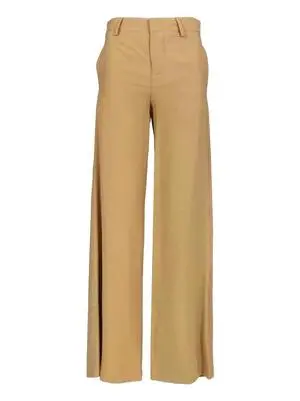 AL DUCA D’AOSTA 1902 Twill Wide-leg Tailored Trousers - Neutrals
