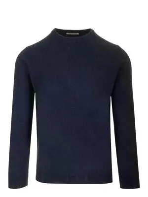 AL DUCA D’AOSTA 1902 Ribbed-trim Cashmere Sweater - Blue