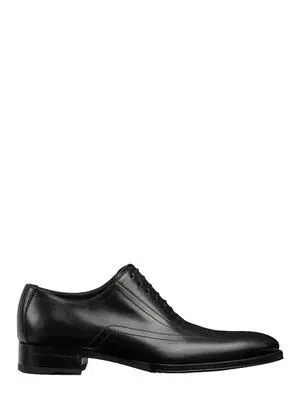 Gucci Leather Oxford Shoes - Black