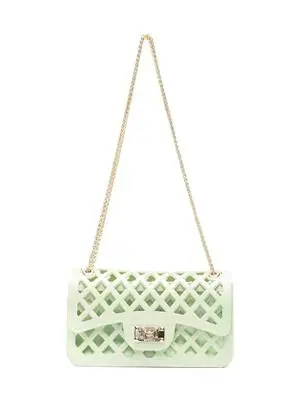 MARC ELLIS Flat Basket Cross Body Bag - Green