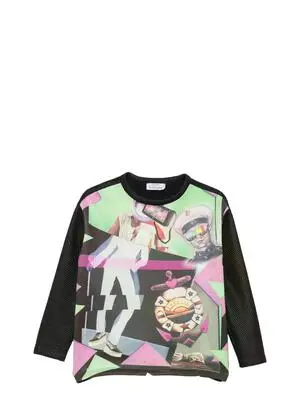 THE ARTISTYLIST Popstar Graphic-print Crewneck Sweatshirt - Black