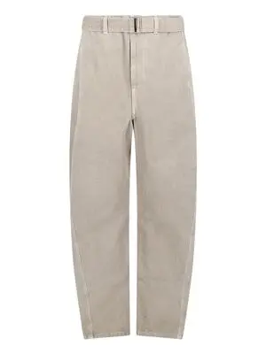 LEMAIRE Pantalone "twisted" Trousers - Beige