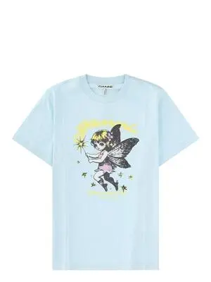 GANNI Fairy" Graphic T-shirt - White