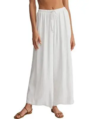 Z Supply Soren Wide Leg Pants - White