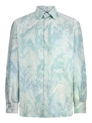 BILLIONAIRE Printed Silk Shirt