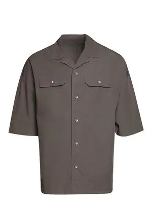 Rick Owens Magnum Tommy Shirt Dust - Khaki