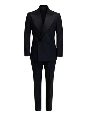 Loro Piana Pioner Double-breasted Suit - Blue