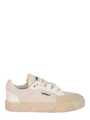 Off-White Vulcanized Low-top Sneakers With Arrows Motif - Neutrals